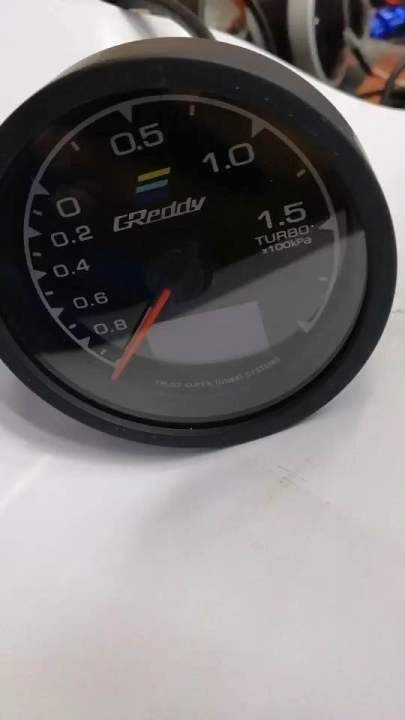 เกยวัด greddy 2in1 ไฟ7สี มีดิจิตอลในตัว (เลือกค่าวัดได้) | Lazada.co.th