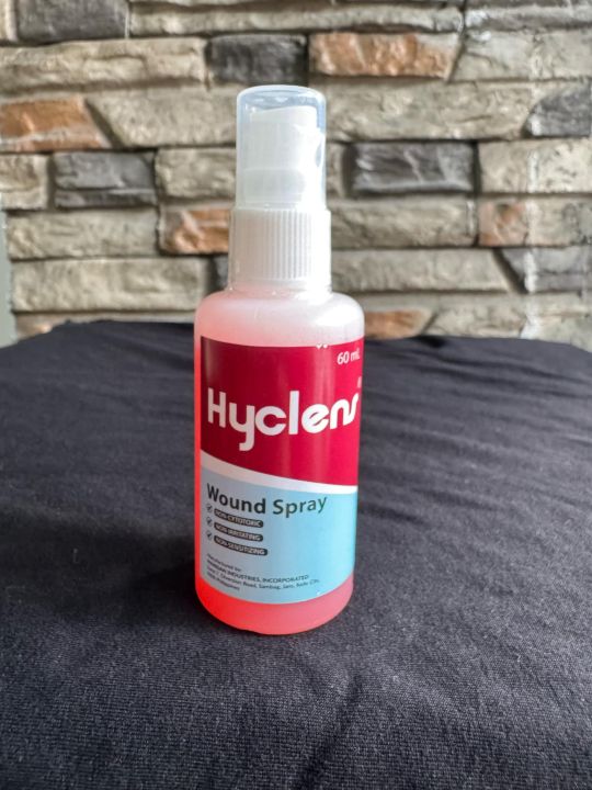 Hyclens Wound Spray 60ml | Lazada PH