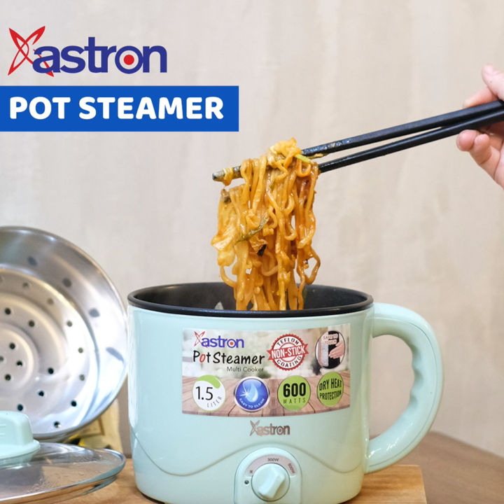 Astron POT STEAMER and MULTI COOKER | (Pastel Green) (1.5L) (600W ...
