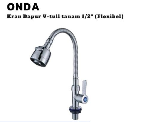 Kran Angsa Flexible Tanam ONDA V TUL / Kran Dapur Flexible ONDA ...