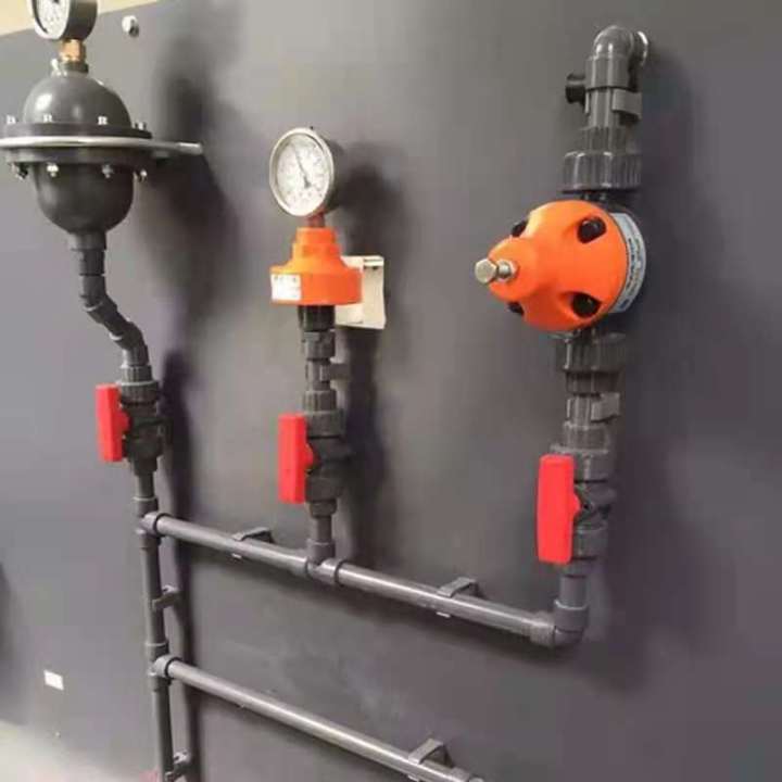 Upvc Back Pressure Valve Plastic Safety Valve PVC Relief Valve Flange ...