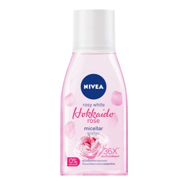 NIVEA Rosy Bright Hokkaido Rose Micellar Water 125ml. นีเวีย โรซี่ ...