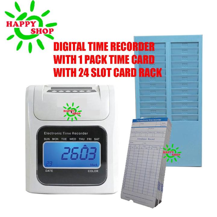 Super Heavy Use Punch Card Machine / Time Recorder | Lazada