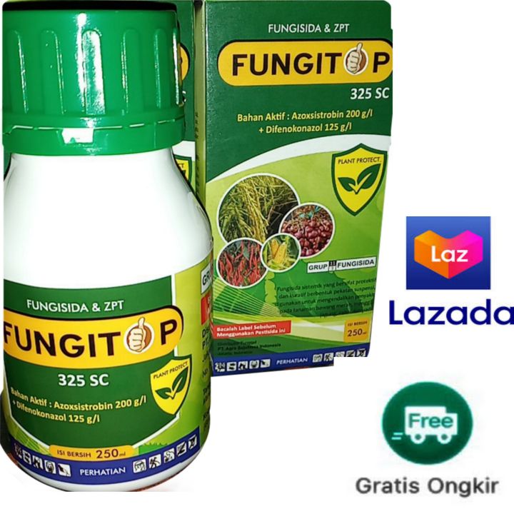 FUNGITOP 250ml Obat Penyakit Tanaman/Busuk daun/Fungisida/Zpt ...