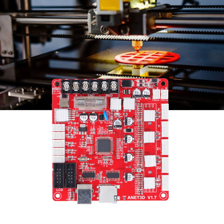 3D Printer Motherboard Desktop Printer Control Board Good Stability for ...