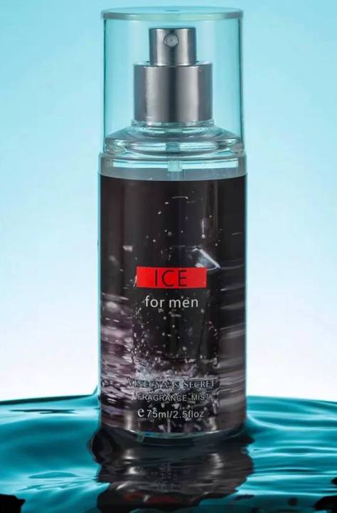 Original VS Ice fragrance Mist Perfume for men 75ml with Paper Bag ...