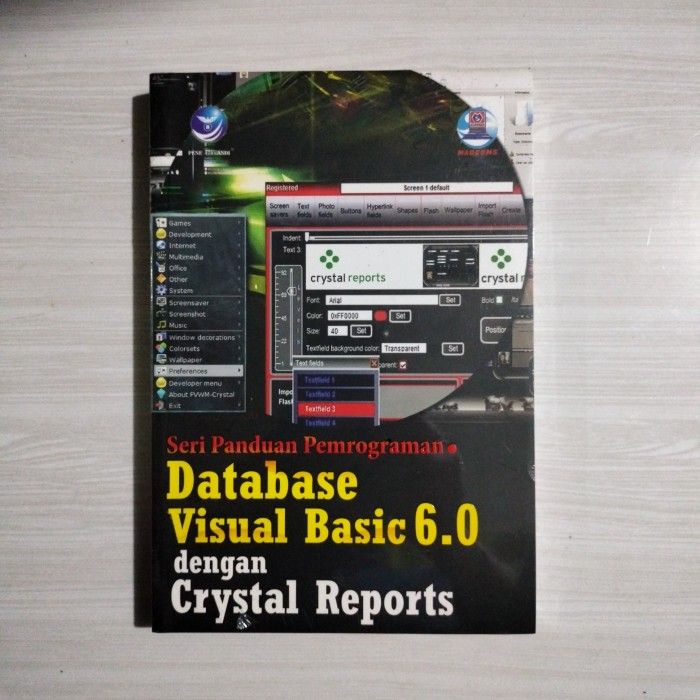 Buku Seri Panduan Pemrograman Data base visual basic 6.0 dengan crysta | Lazada Indonesia