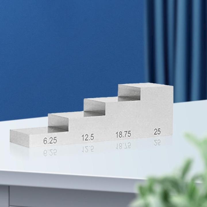 4 Step Test Block Stainless Steel Calibration Block UT-Block Thickness ...