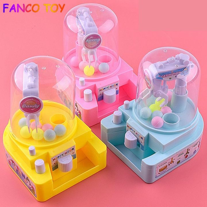 Arcade Mini Claw Machine Dolls Balls Catcher Desktop Interactive Toys ...