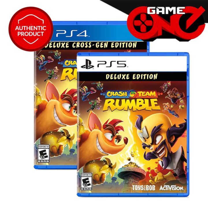 PlayStation PS4 | PS5 Crash Team Rumble Deluxe Edition [R1] | Lazada PH