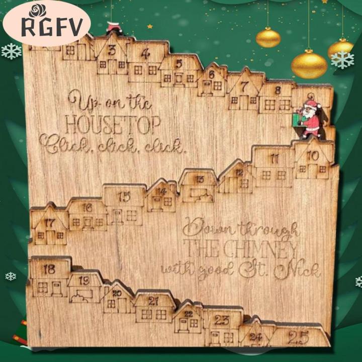 SUGAR PLUMGUI Castle Shaped Christmas Advent Calendar with Santa Claus ...