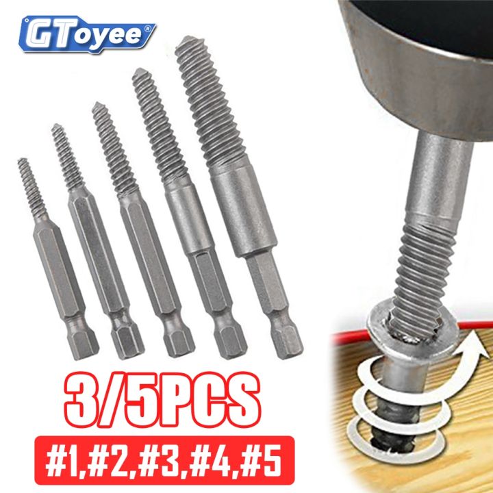 [HOT BILQQQHKGW 548] 5Pcs Hex Screw Extractors เครื่องมือ Broken ...