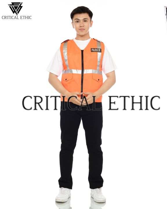 Rompi Parkir Bahan Parasut Anti Air/Rompi Parkir/Rompi Juru Parkir ...