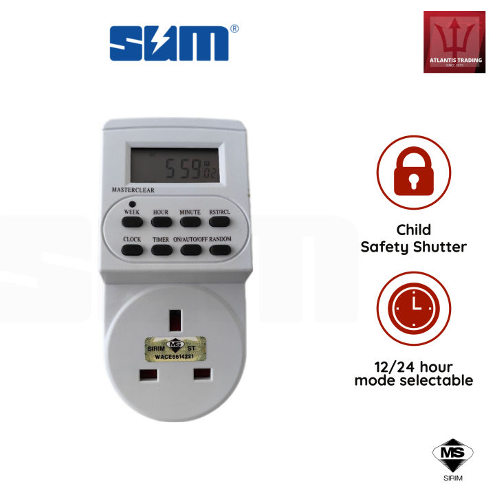 Sum 0026 Digital Plug In Timer 24 Hour | Lazada