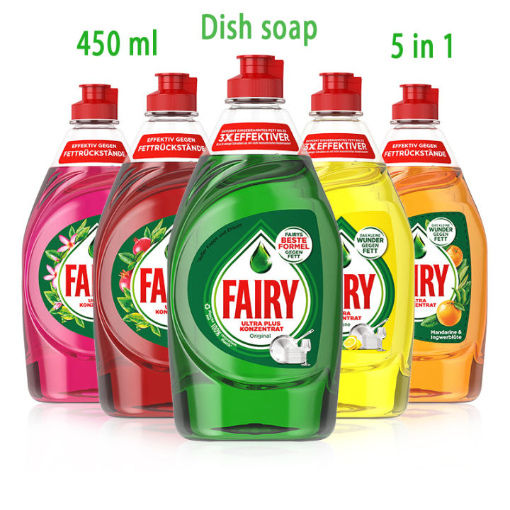 Fairy Concentrated detergent Dishware cleaner Fruit and vegetable ...
