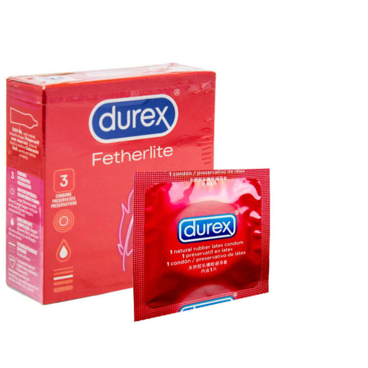 Durex Fetherlite Extra Thin 3 Condoms | Lazada PH