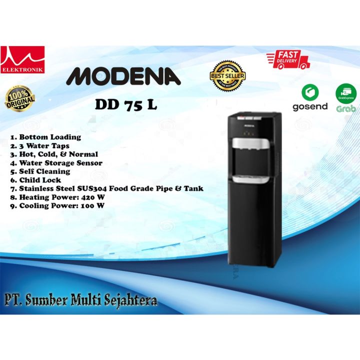 MODENA WATER DISPENSER GALON BAWAH DD 75 L | Lazada Indonesia