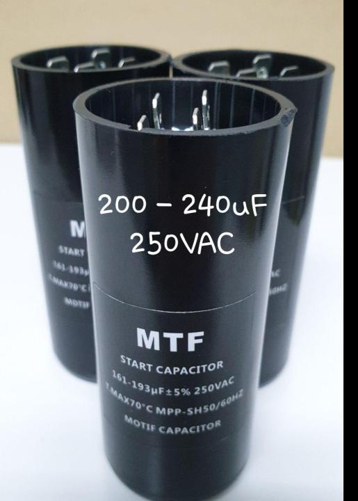 MTF Starting Capacitor 200-240uF 250VAC | Lazada