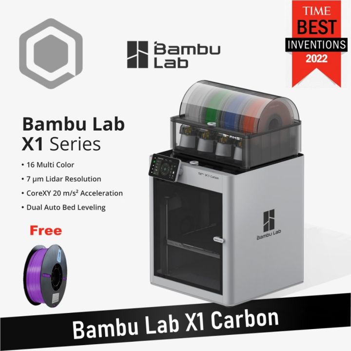 [Ready Stock] Bambu Lab X1 Series X1-Carbon Combo AMS - AI Powered High ...