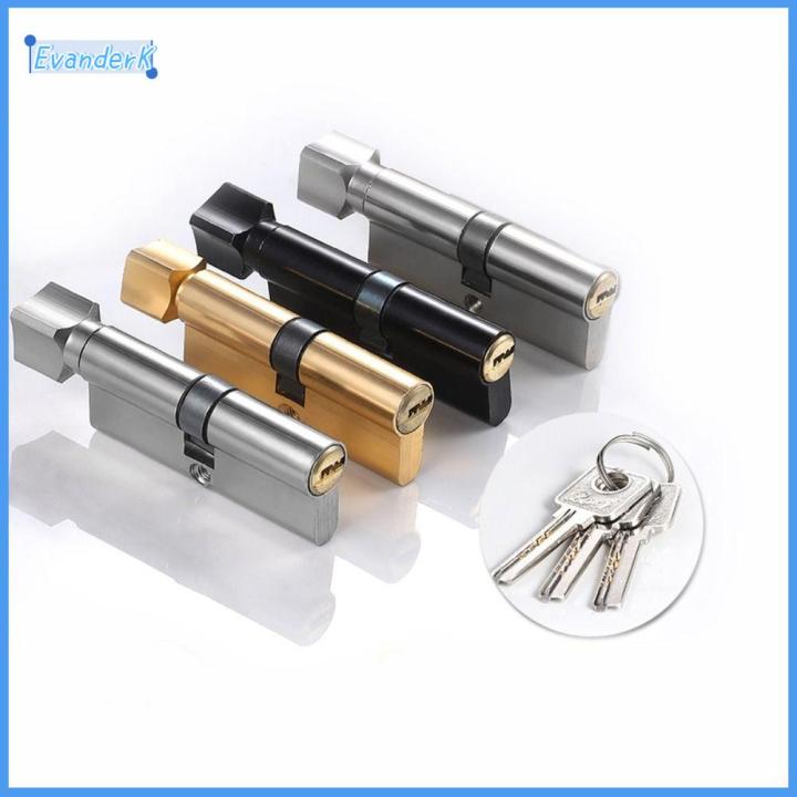 EVANDERK Interior Cylinder Entry Thumb Turn Common Standard Lock ...