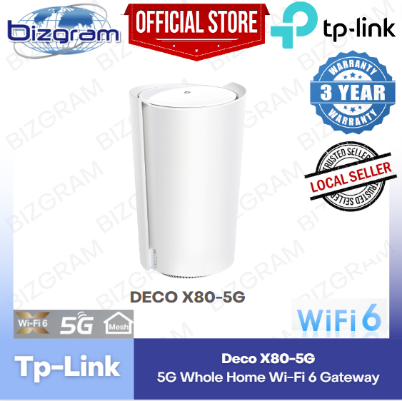TP-Link Deco X80-5G 5G Whole Home Wi-Fi 6 Gateway | Lazada Singapore