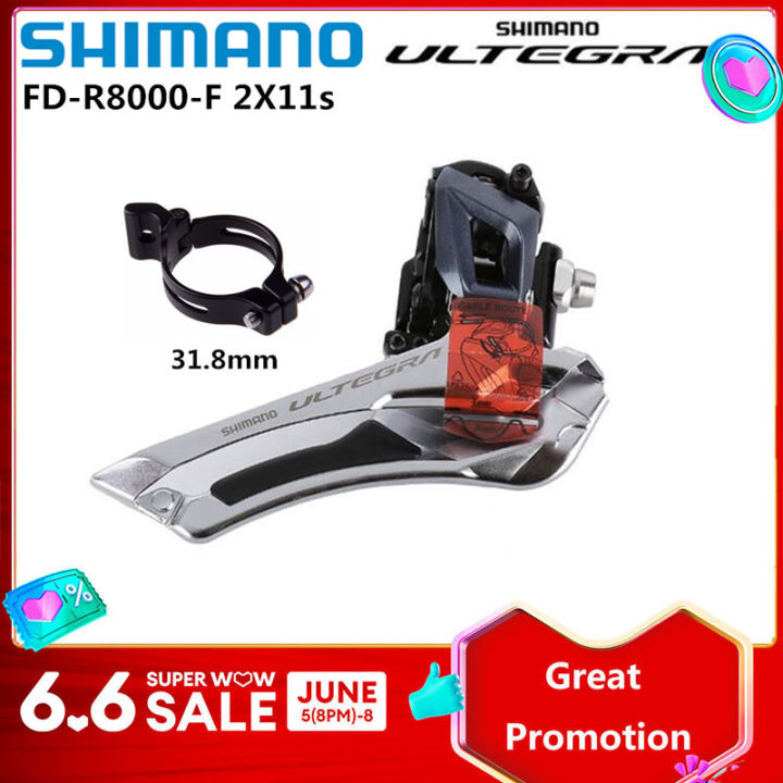 Shimano Ultegra R8000 Series FD R8000 Front Derailleur 2x11 Speed FD ...