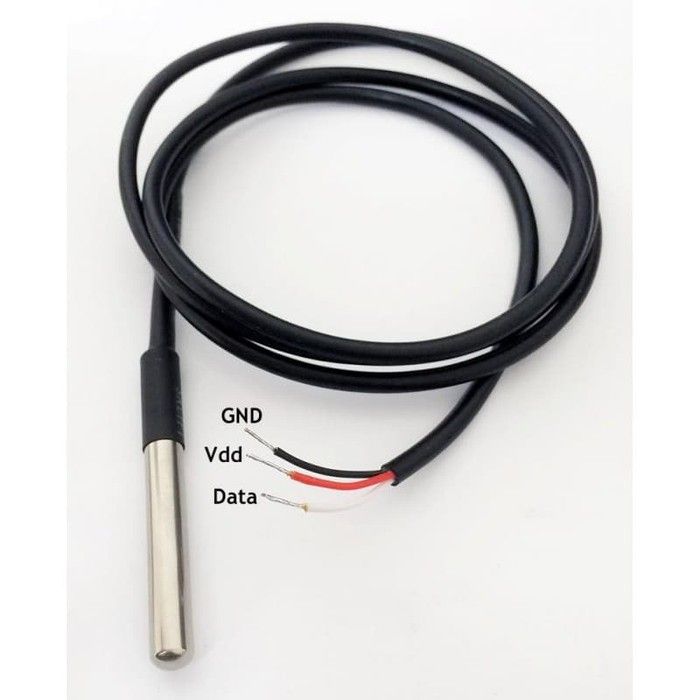 SENSOR SUHU DS18B20 WATERPROOF TEMPERATURE PROBE SENSOR ARDUINO UNO ...