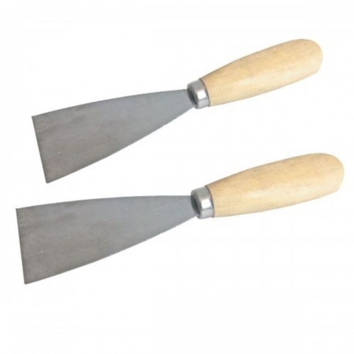 1''-2' Wooden Handle Scraper I Scraper Besi I Pengikis Cat I Scrapper ...
