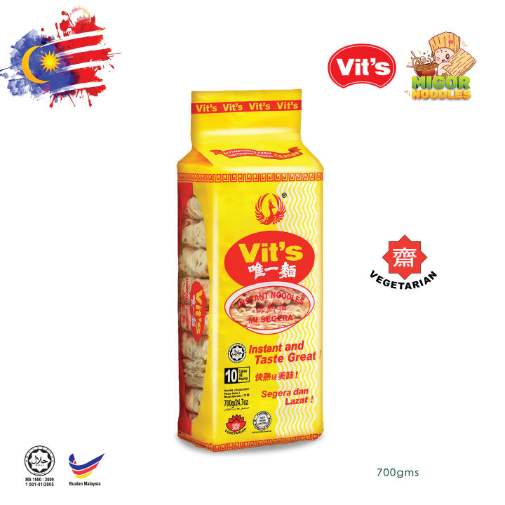 (Original) Vit's Instant Noodle Economy Pack (700g x 6packs) - EXP FEB ...