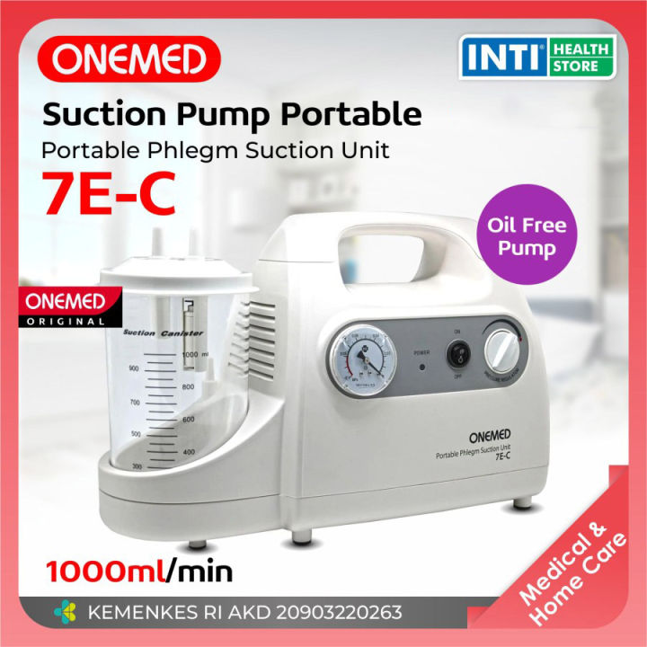 Onemed | Suction Portable 7E-C | Suction Pump Elektrik | Alat Hisap ...