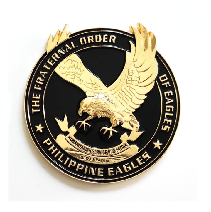 【MODOMOMA】 Fraternal Eagles Emblem Stickers for Motorcycle Waterproof ...