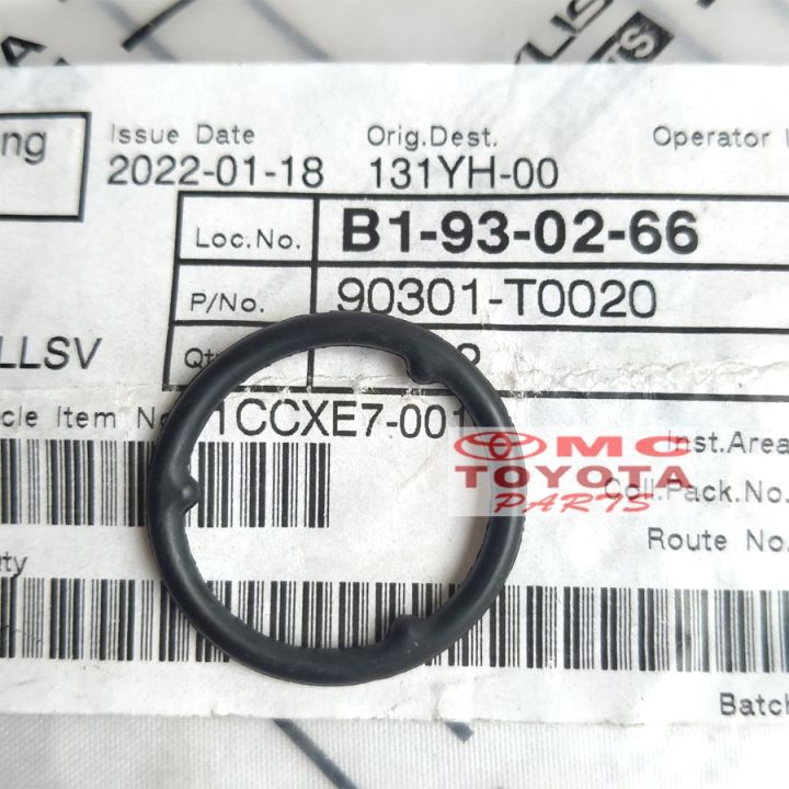 O Ring Timing Cover Oil Pump Innova Fortuner Hilux Hiace 90301-T0020 ...