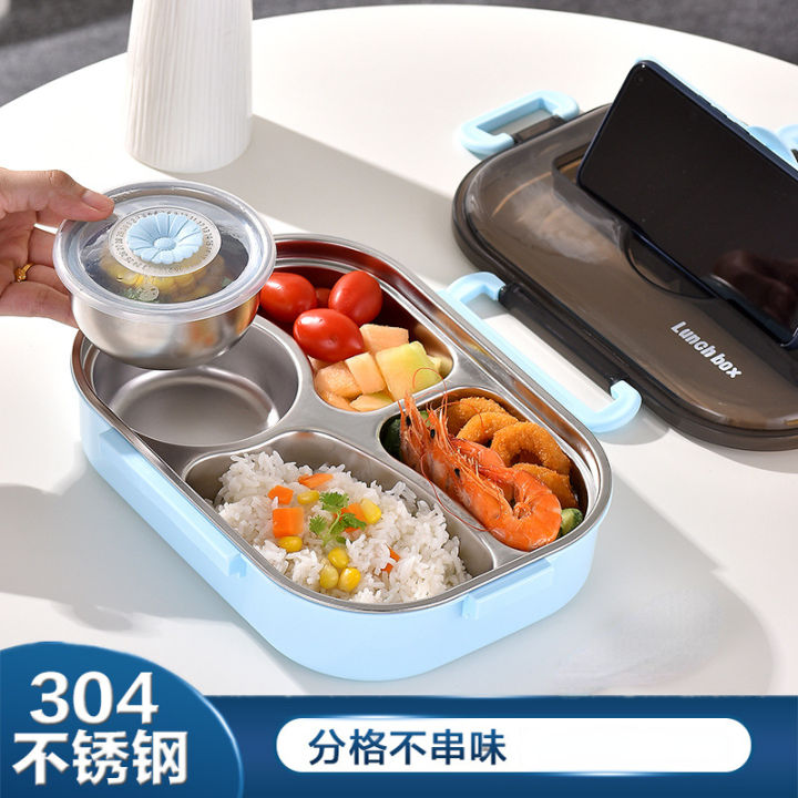 Lunch Box with Soup Bowl Leak-Proof Bento Box Microwave Adult Student ...