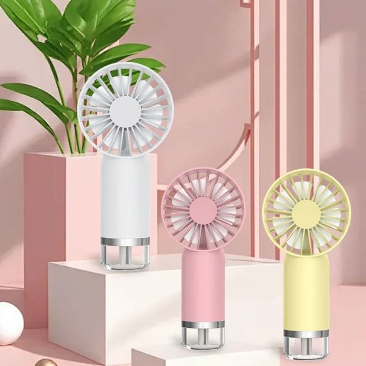 KJ57K Water Spray Spray Fan Handheld Mist Electric Fan Mini Cooling ...