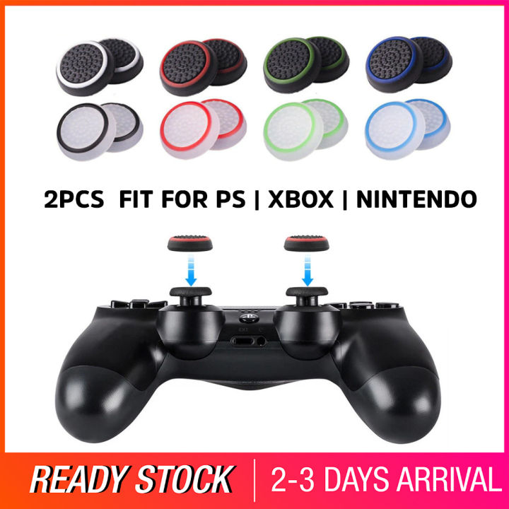 Analog Thumb Stick Grip Joystick Cap Cover for PS5, PS4, PS3, XBOX ...