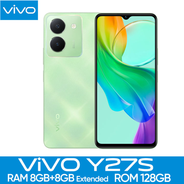 Vivo Y27 Y27s 6+6GB Extended RAM 128GB ROM 5000mAh 18W FastCharge Garansi Resmi | Lazada Indonesia