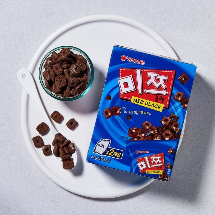 📌Import Item📌 미쯔블랙 ซีเรียลรสช็อกโกเเลต ORION Mitz Black 84g | Lazada.co.th