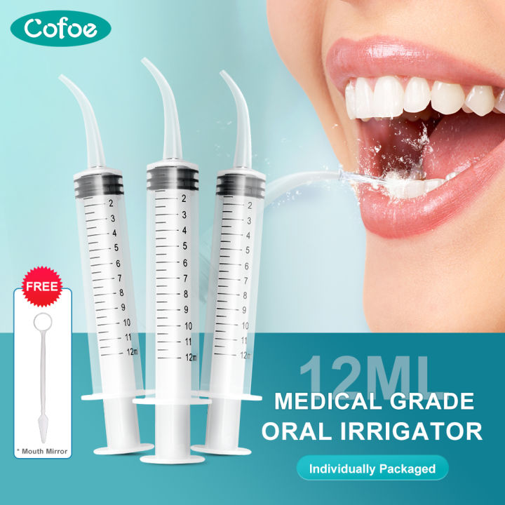 Cofoe Medical Dental Irrigator Syringing Portable Water Flosser Teeth ...