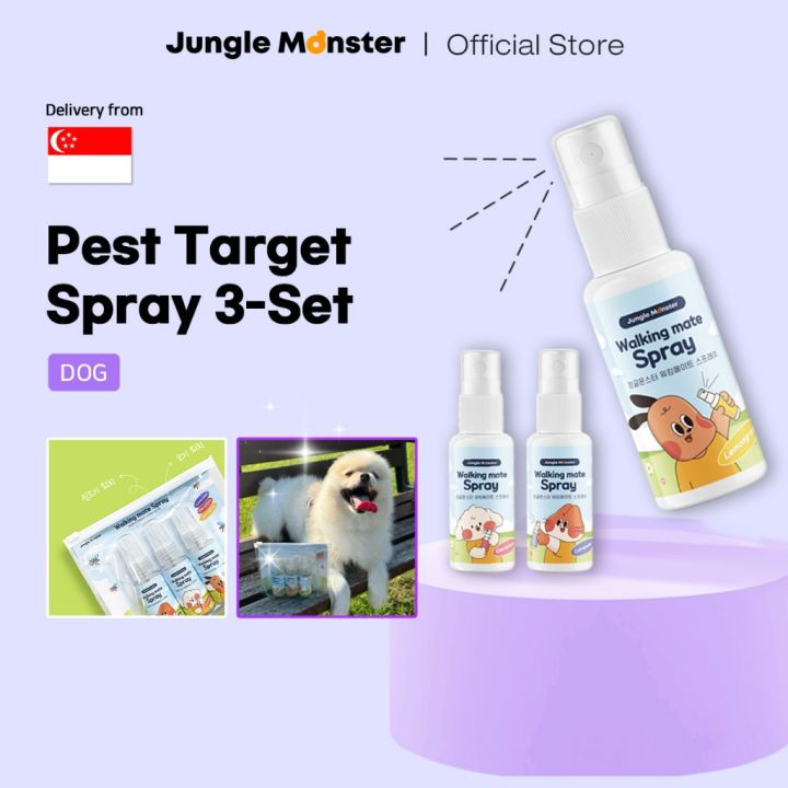 [Junglemonster] Targeted Insect Repellent Spray 30ml (Set of 3 ...