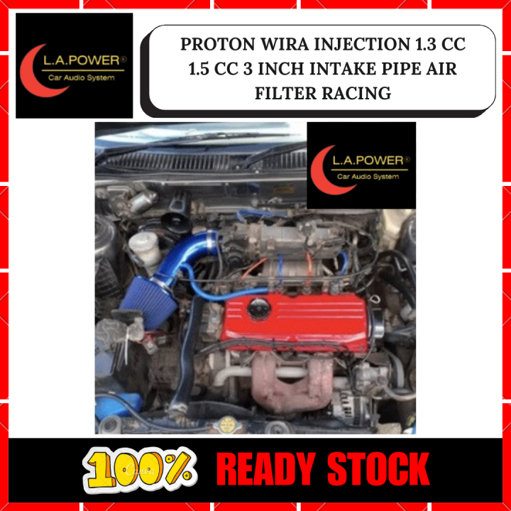 PROTON WIRA INJECTION 1.3 CC 1.5 CC 3 INCH INTAKE PIPE AIR FILTER ...
