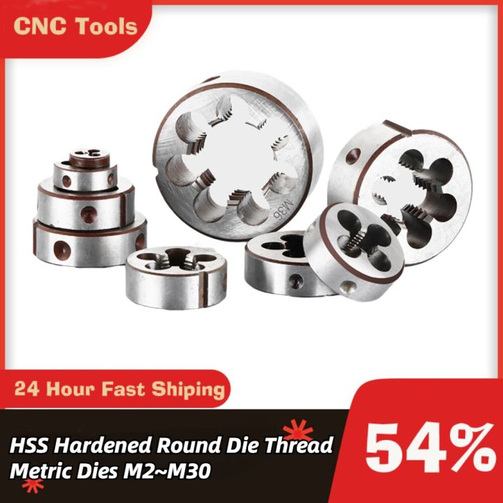 High Speed Steel Die Hard Alloy Steel Round Thread Die Cutting Tool ...
