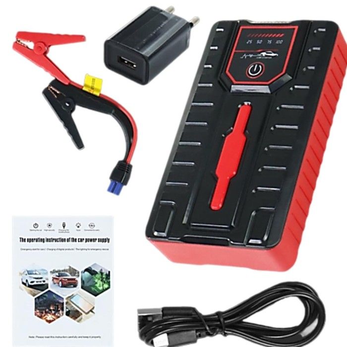 JUMPER AKI MOBIL POWER BANK JAMPER ACCU CAR JUMP STARTER 10000 MAH 12V ...