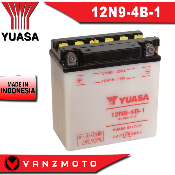 Yuasa 12N9-4B-1 Motorcycle Battery (INDONESIA) without Acid | Lazada PH
