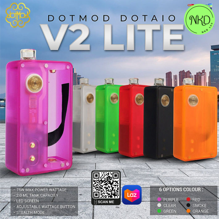 Dotmod V2 Lite dotaio aio Pod TIFFANY BLUE LIME GREEN LEFTYCOOL | Lazada