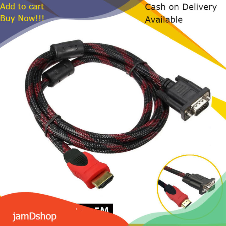 jamDshop HDMI TO VGA Hdmi Compatible Adapter, Full Hd 1080p Hdmi Male ... jamDshop HDMI TO VGA Hdmi Compatible Adapter, Full Hd 1080p Hdmi Male ...