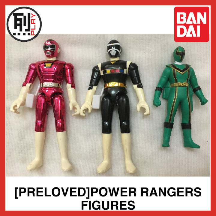 [PRELOVED] POWER RANGERS FIGURES BANDAI | Lazada