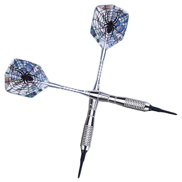 18g Harrow Point Wing Steel Tip Darts Set With Needle 3 Barrel Pieces ...