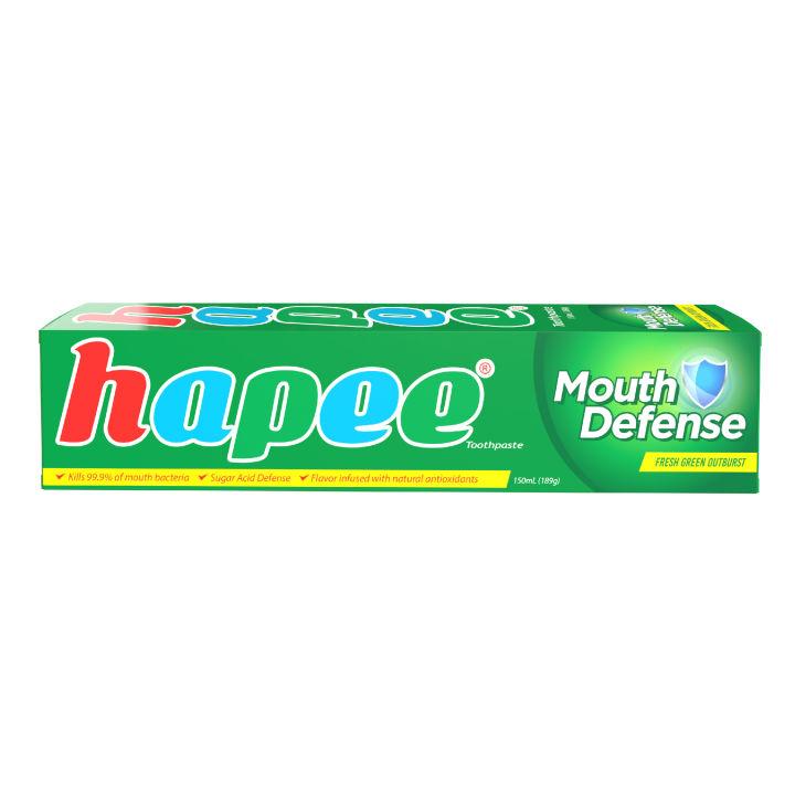 Hapee Toothpaste Fresh Green Outburst 150ml | Lazada PH
