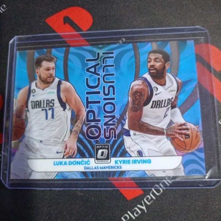 Luka Doncic X Kyrie Irving Optic "Optical Illusions" NBA Card | Insert ...