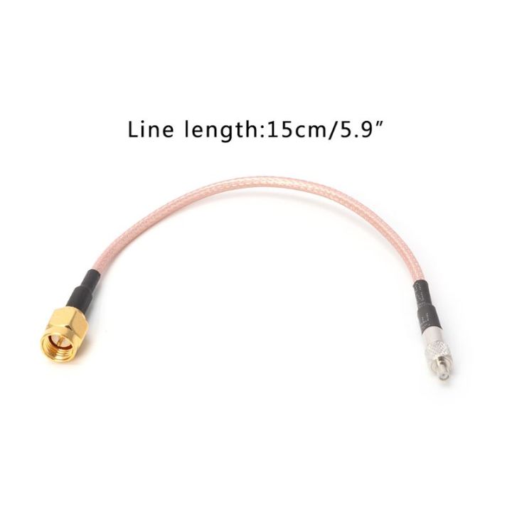 Straight TS9 Female Jack To SMA Male Plug RG316 Coaxial Pigtail Cable Assembly Extension Cables ...